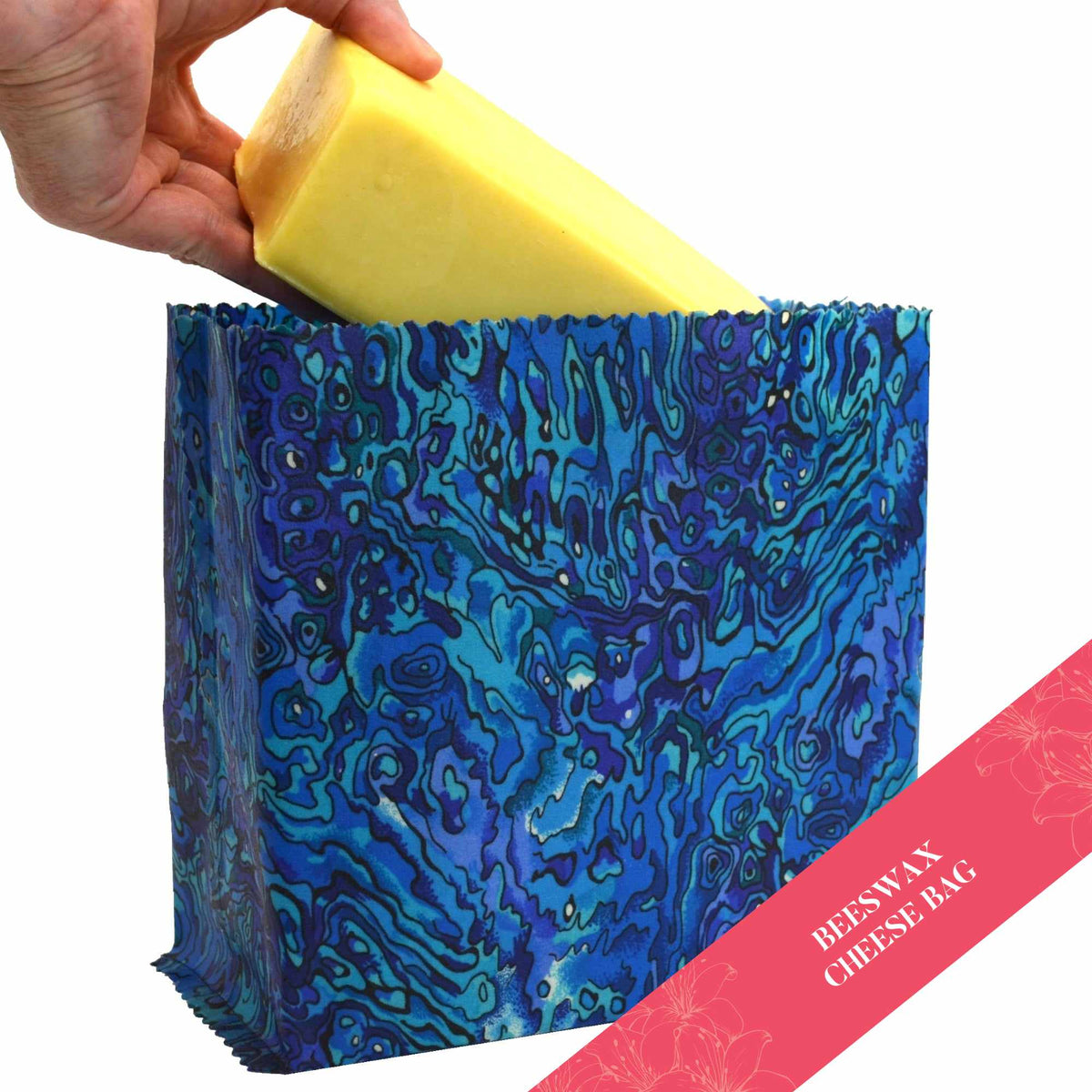 Paua Crazy Beeswax Cheese Bag – LilyBee Wrap