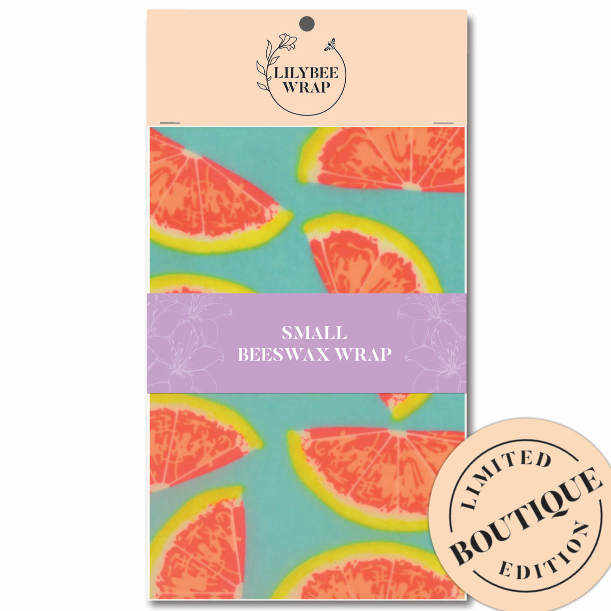 Orange Smiles - small beeswax wrap – LilyBee Wrap